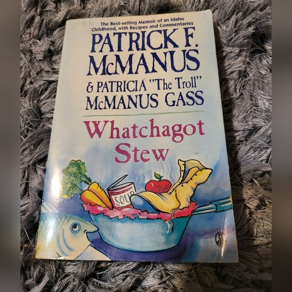 Vintage | Kitchen | Whatchagot Stew St Edition Humor Cookbook By Mcmanus Mcmanus Gass | Poshmark